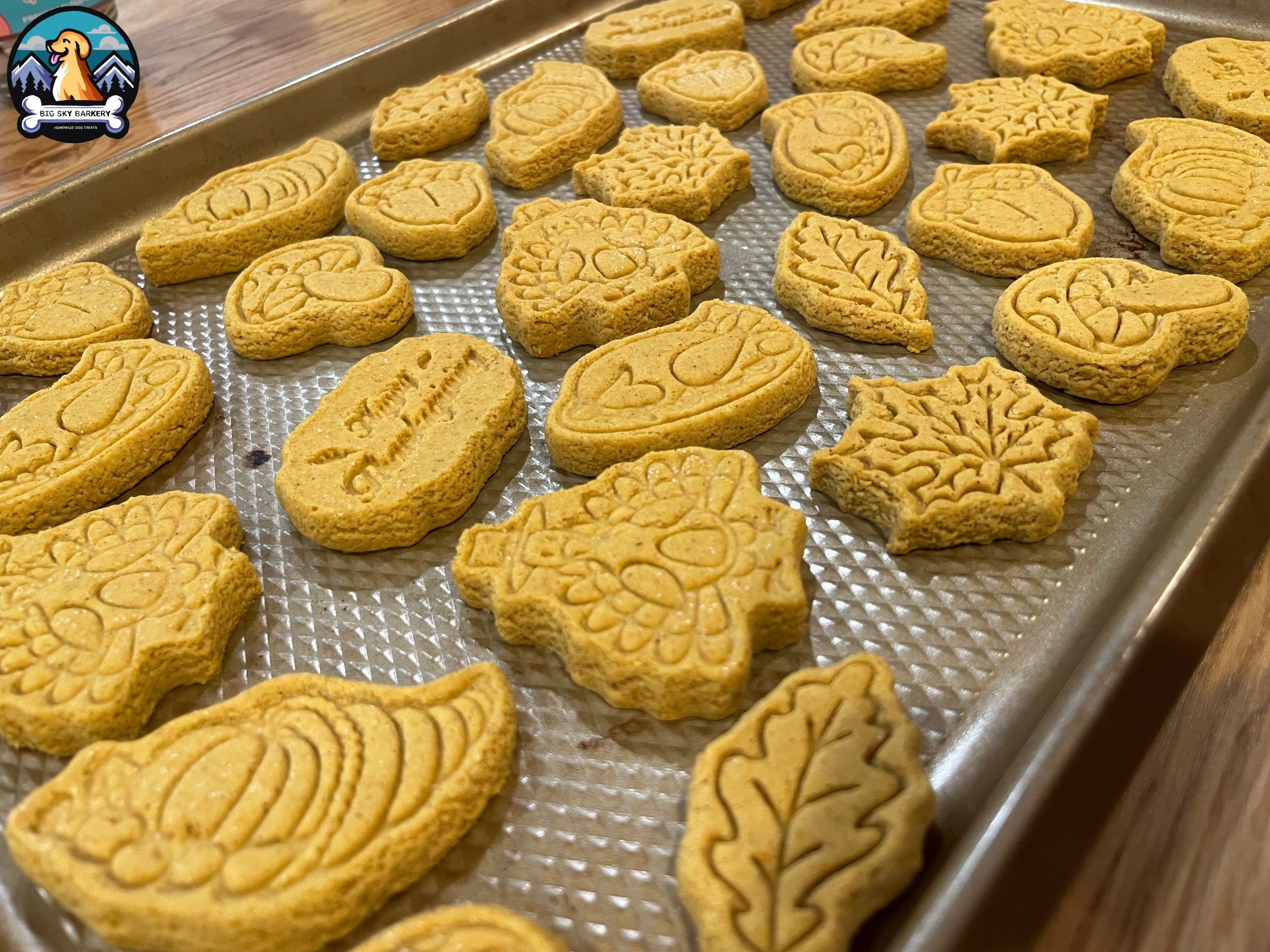 Stamped Design Dog Treats - Big Sky Barkery
